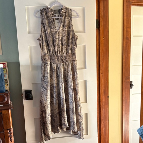 Allison Joy | Dresses | Allison Joy High Low Snake Print Dress | Poshmark